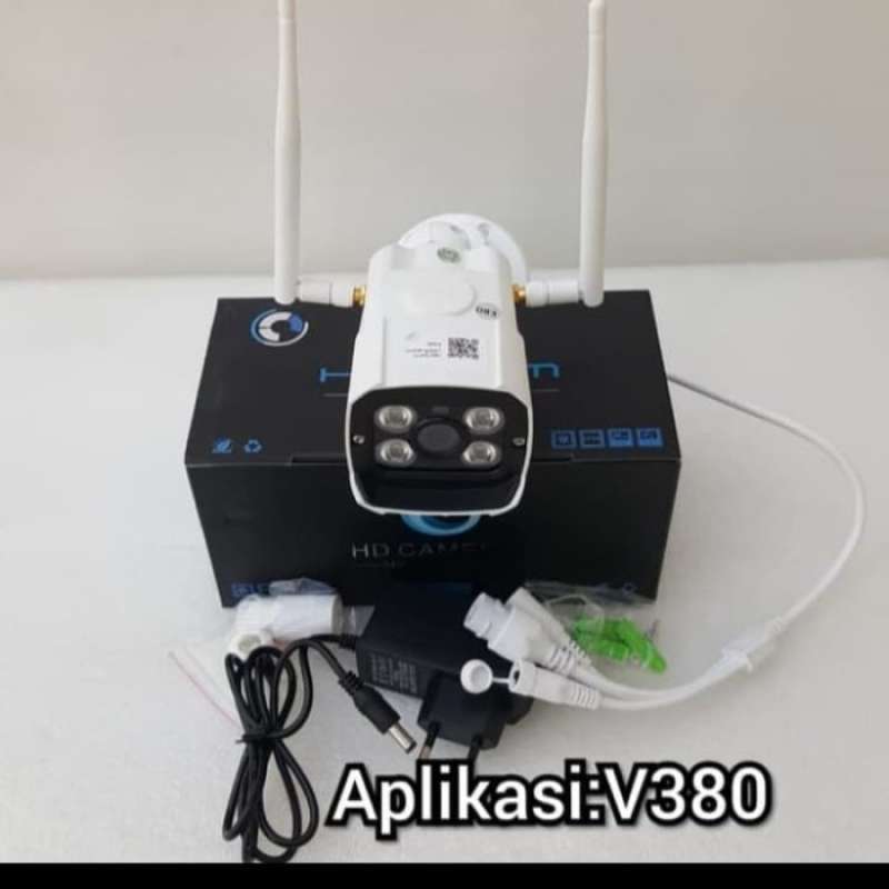 Promo Cctv Ip Cam Kamera Outdoor Wireless 3Mp Wifi Waterproof Fhd V380 ...