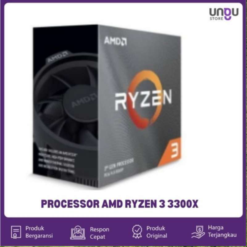 Jual PROCESSOR AMD RYZEN 3 3300X di Seller Ungu Store Id Official Store ...