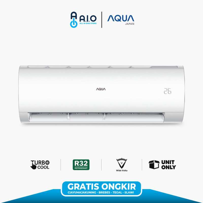 Jual AQUA - AC STANDAR 0.5 PK - AQA KR5AHP + PEMASANGAN AC | PROMO ...