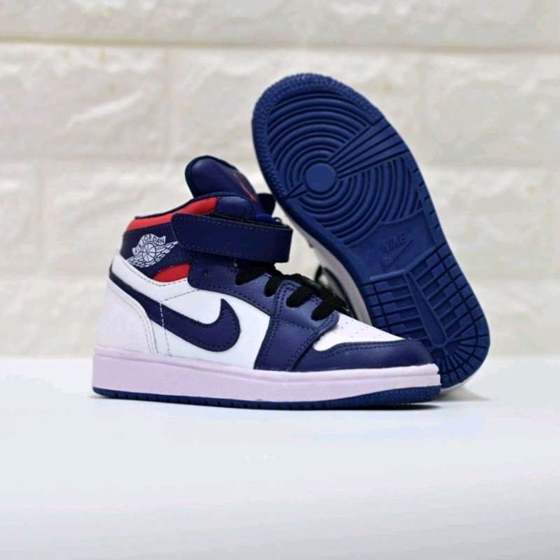 Jual Sepatu Sneakers Anak Laki Laki dan Perempuan Jordan 1 High ...