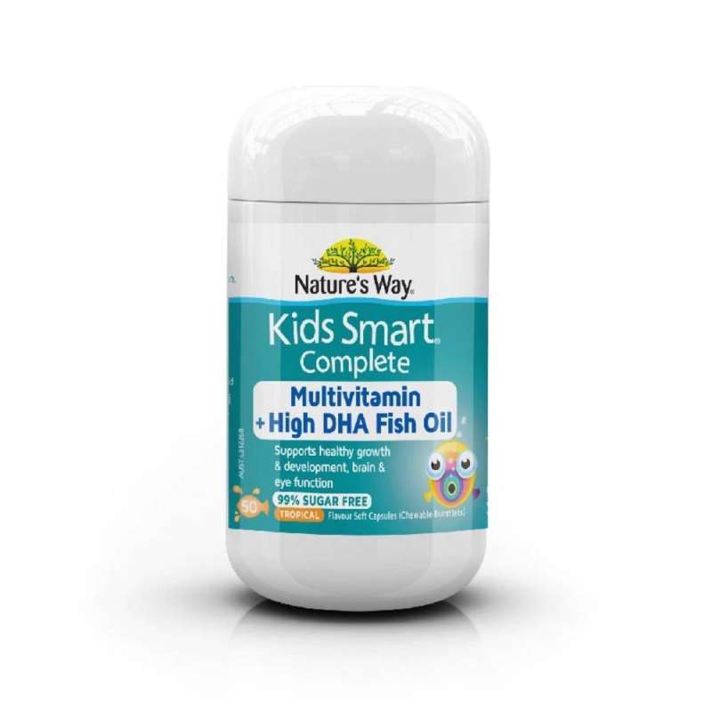 Jual Nature's Way Kids Smart Burstlets Complete Multivitamin + High DHA ...