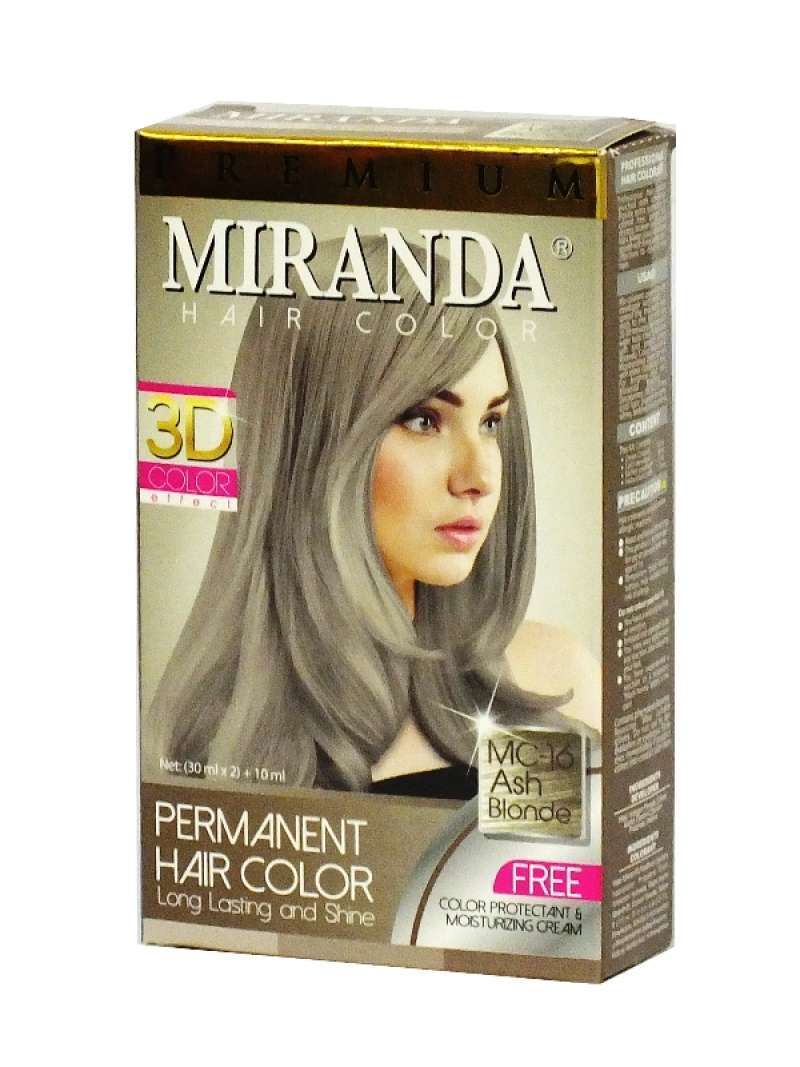 Jual Miranda Hair Color Mc-16 Ash Blonde 30ml Di Seller Sumarno Mart ...