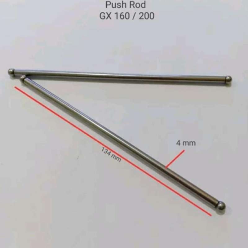 Jual Pushrod Tiang Klep Mesin Gx160 Gx200 Genset 3kw 4kw 3000watt ...
