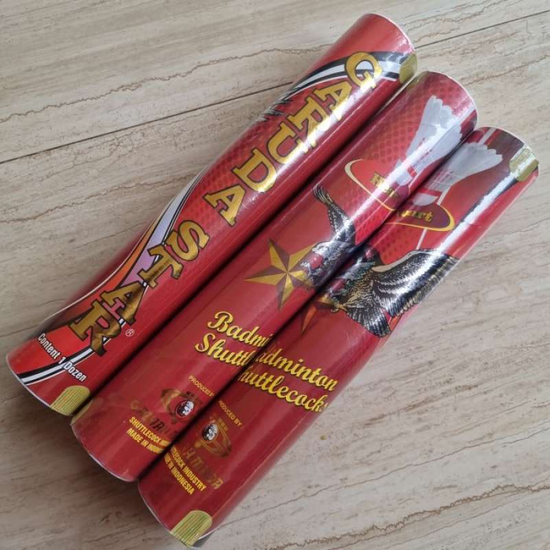 Jual SHUTTLECOCK GARUDA STAR MERAH ORIGINAL / KOK BADMINTON GARUDA STAR ...