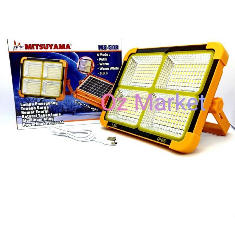Jual Lampu Emergency Led Professional Mitsuyama Ms-508 Ip66 Lampu Sorot di Seller EDOGAWA STORE ...