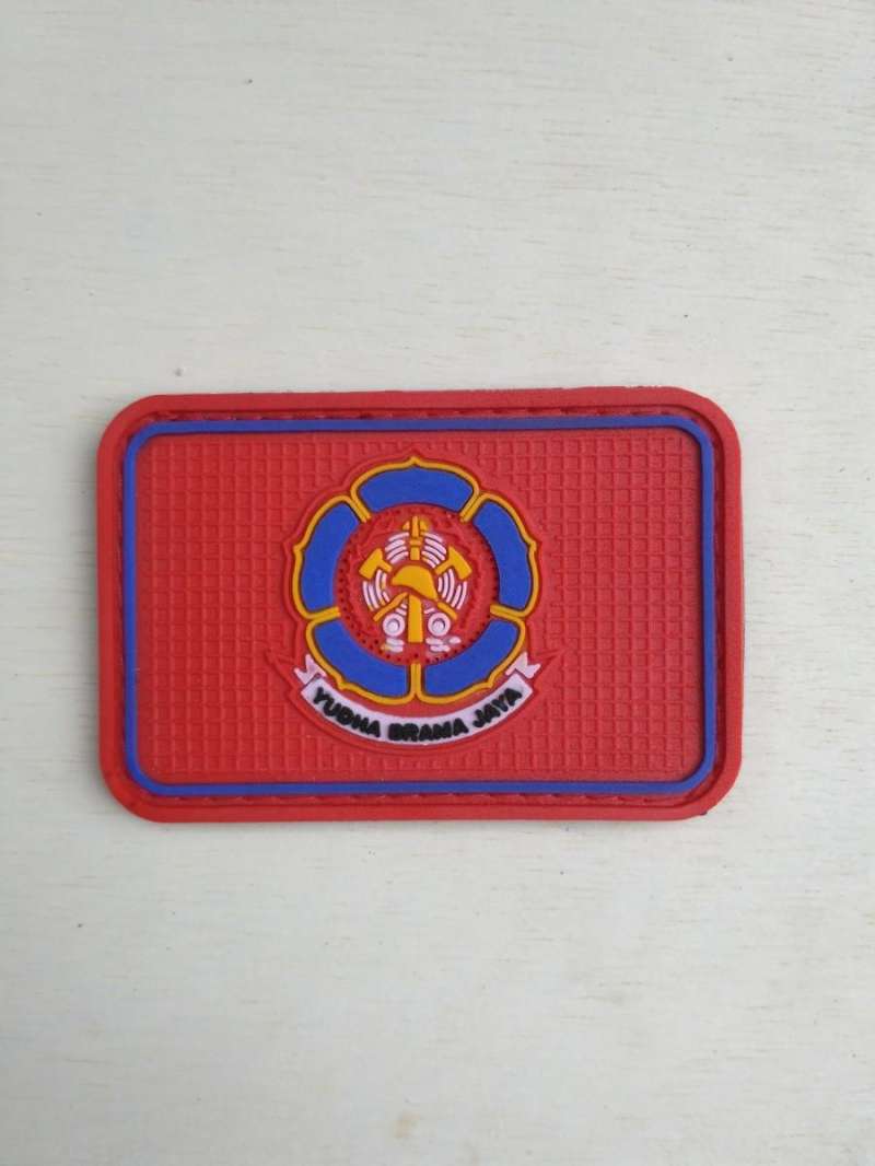 Jual patch rubber patch logo damkar merah di Seller Jovana Combat ...