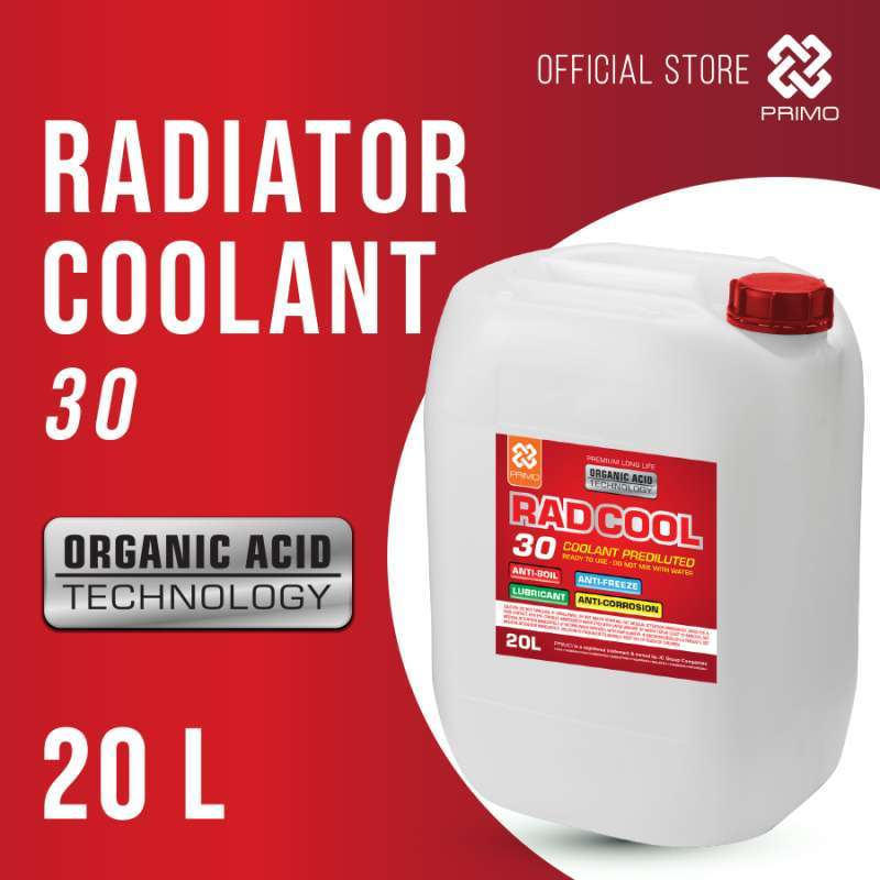 Jual Radiator Coolant PRIMO Rad Cool 30 Ready To Use 20 L di Seller ...