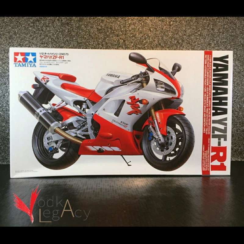 Jual Tamiya 1/12 Motorcycle Yamaha Yzf R1 Model Kit di Seller DENTA ...