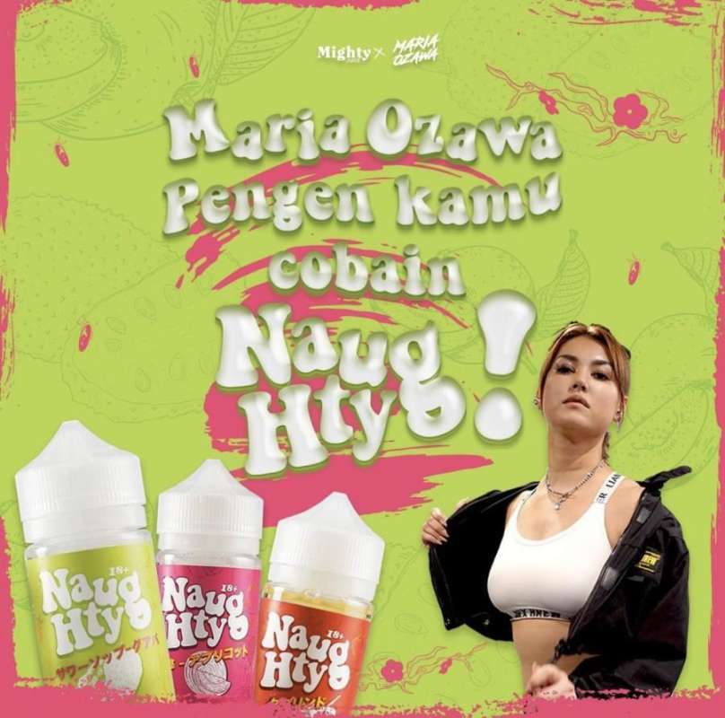 Jual Naughty Tamarind By Mighty X Miyabi Maria Ozawa X Jrx Liquid Vape Di Seller Parcoshop - Pal ...