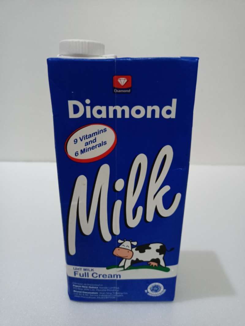 Promo Susu Uht Diamond 1 Liter (1 Karton) Diskon 12% di Seller Dhiya.id ...