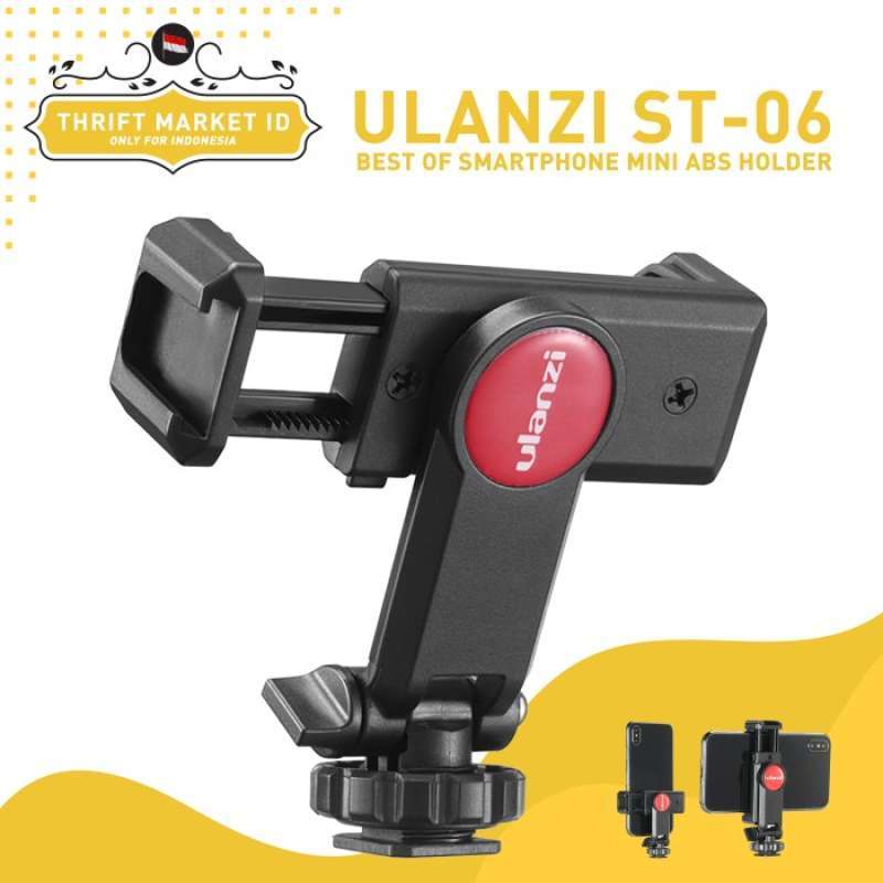 Promo ULANZI ST-06 Holder U 360 Smartphone Tripod Mount HP with Cold ...