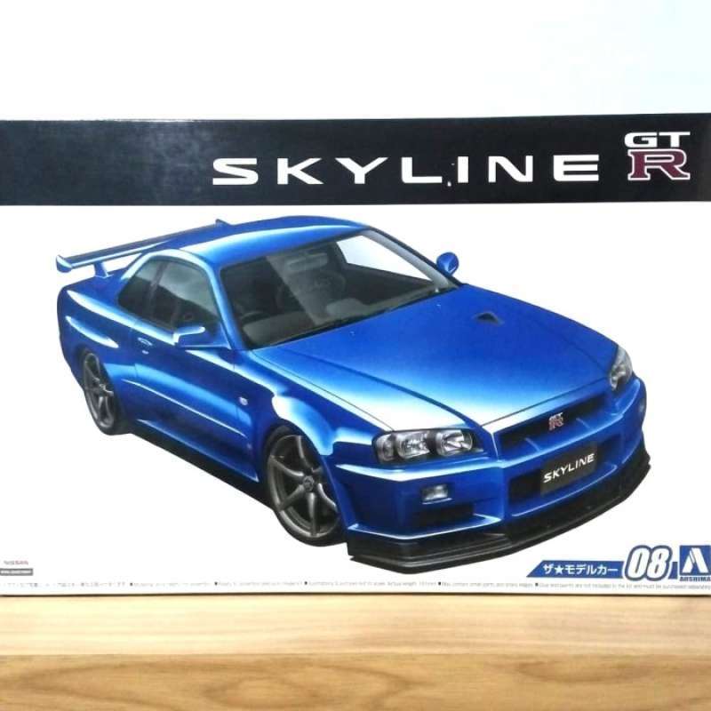 Jual Aoshima 1/24 Skyline Bnr34 Gt-R V-Spec Ii'02 di Seller DENTA TOYS - Kalibata, Kota Jakarta ...