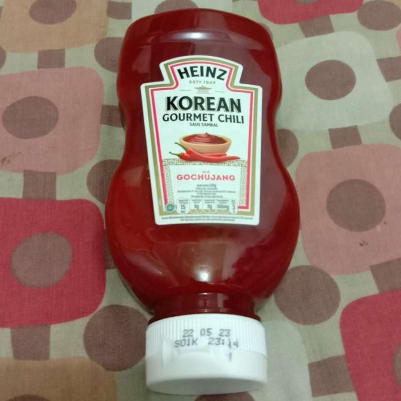 Jual Saus sambal Heinz Korean gourmet Chilli 325 gr/ala gochujang di ...
