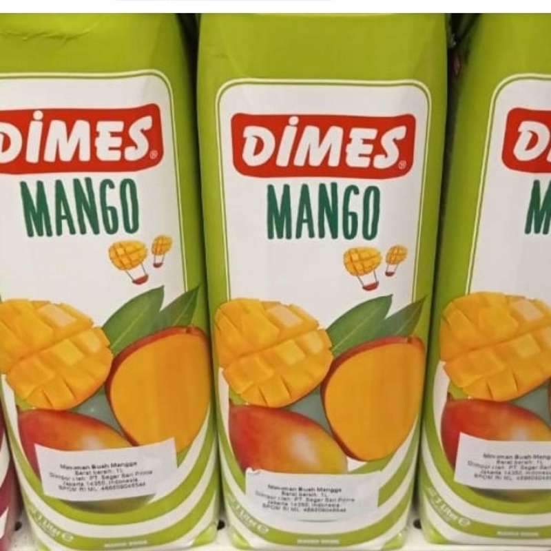 Jual Uht juice Dimes mango juice 1 liter di Seller Classy's storee ...