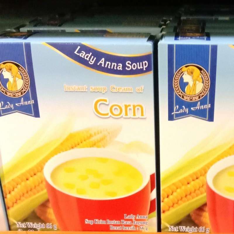 Jual Lady Anna Instant Soup Corn/sup Krim Instant Rasa Jagung 66 Gr Di ...