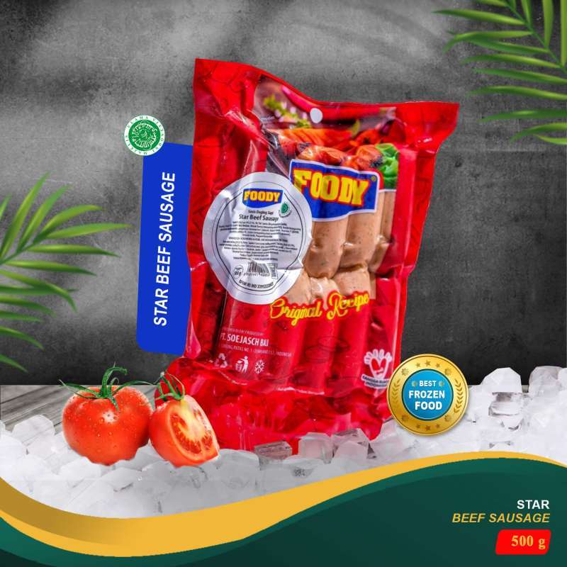 Jual Sosis Beef Foody 500g Star Di Seller Waradanaparvez - Nerogtog ...