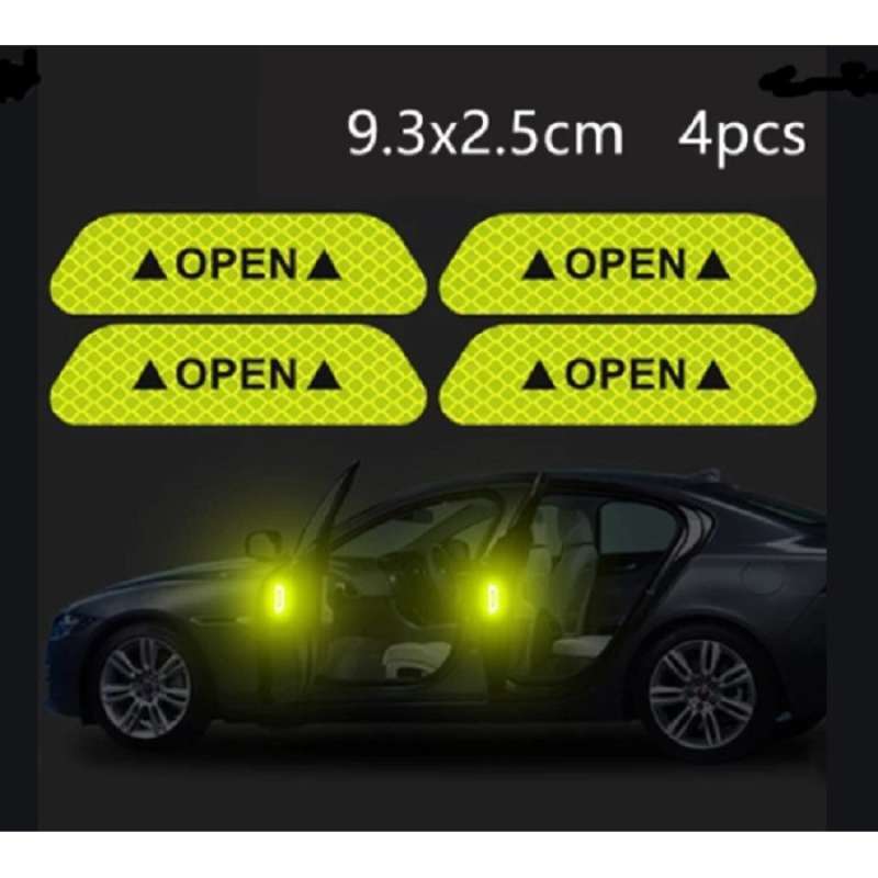 Jual stiker sticker reflektor reflektif reflective pemantul cahaya ...