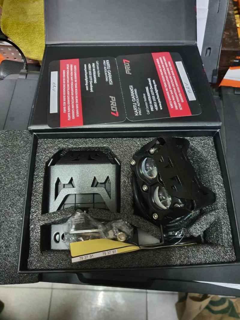 Jual Mini projie led pro7 bisa High dan low beam 2mata di Seller HRV ...