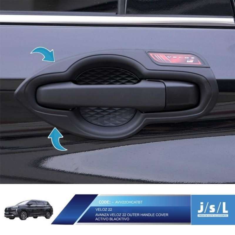 Jual Outer Handle Mangkok Pintu Veloz 2022 JSL Activo Blacktivo di Seller HRV ONLINE SBY - HRV ...