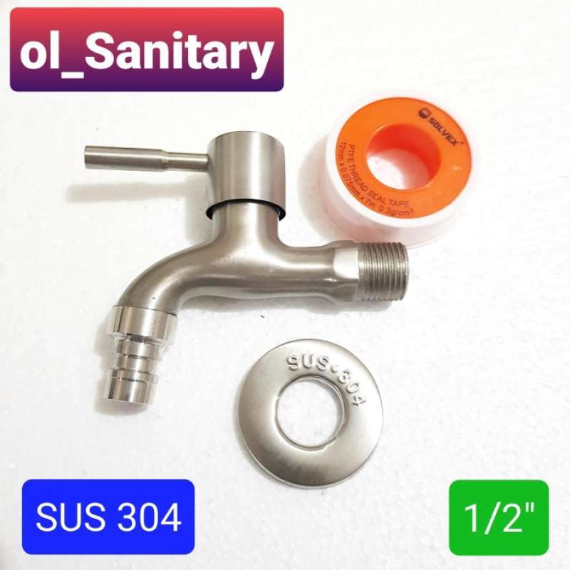 Promo Kran Air Taman Stainless Steel Sus304/ Kran Sus304/ Kran Taman ...