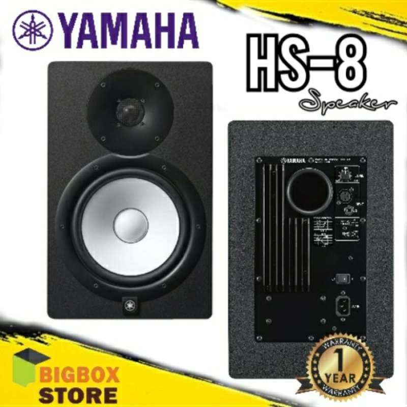 Jual Speaker Monitor Studio Yamaha Hs-8 / Hs8 / Hs 8 di Seller SENTRA ELEKTRONIC STORE ...