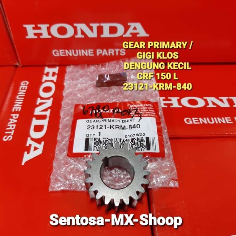 Jual ( HONDA ORIGINAL ) GIGI KLOS DENGUNG KECIL - GEAR PRIMARY DRIVE ...