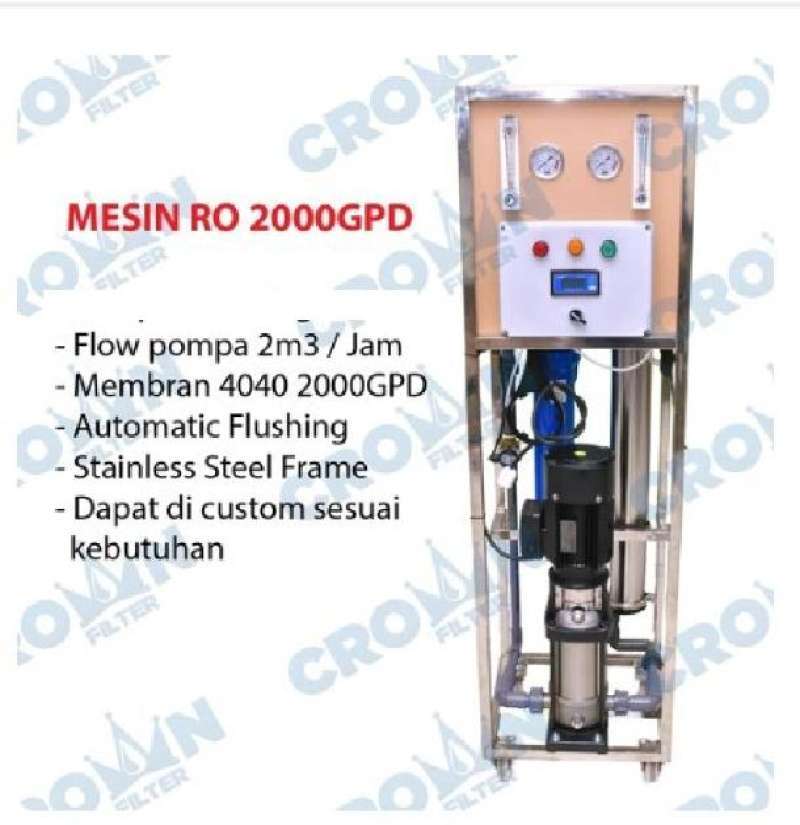 Jual Reverse Osmosis / Mesin AMDK / Mesin isi ulang RO 2000 gpd / 400 ...