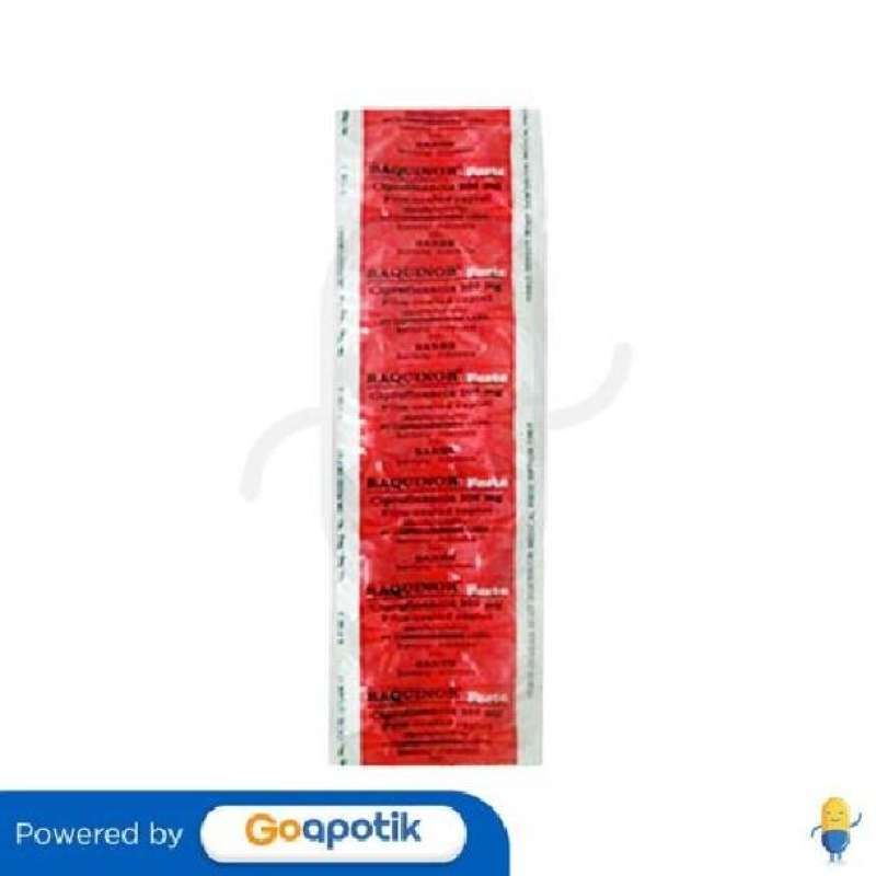 Jual BAQUINOR FORTE 500 MG KAPLET STRIP di Seller Apotik gamma ...
