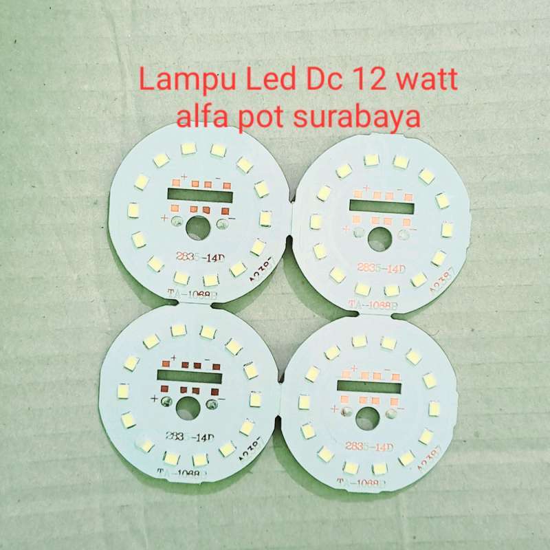 Promo Pcb Modul Lampu Led Dc 12 Watt / Biji Diskon 15% Di Seller Alfa ...