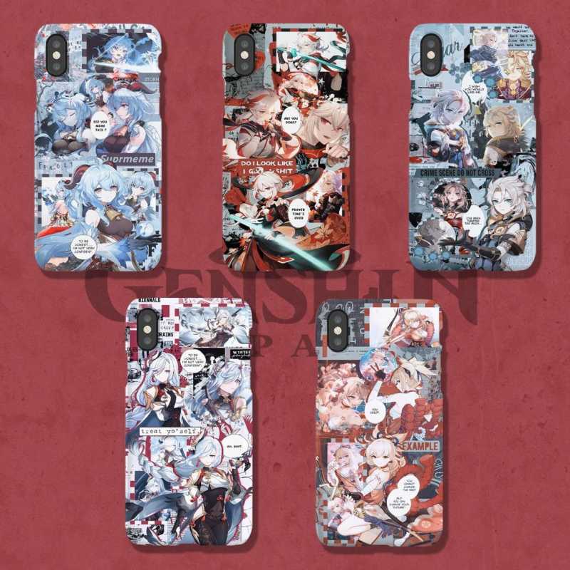 Jual Custom Case Casing Genshin Impact Aesthetic Vol. 2 All Type ...