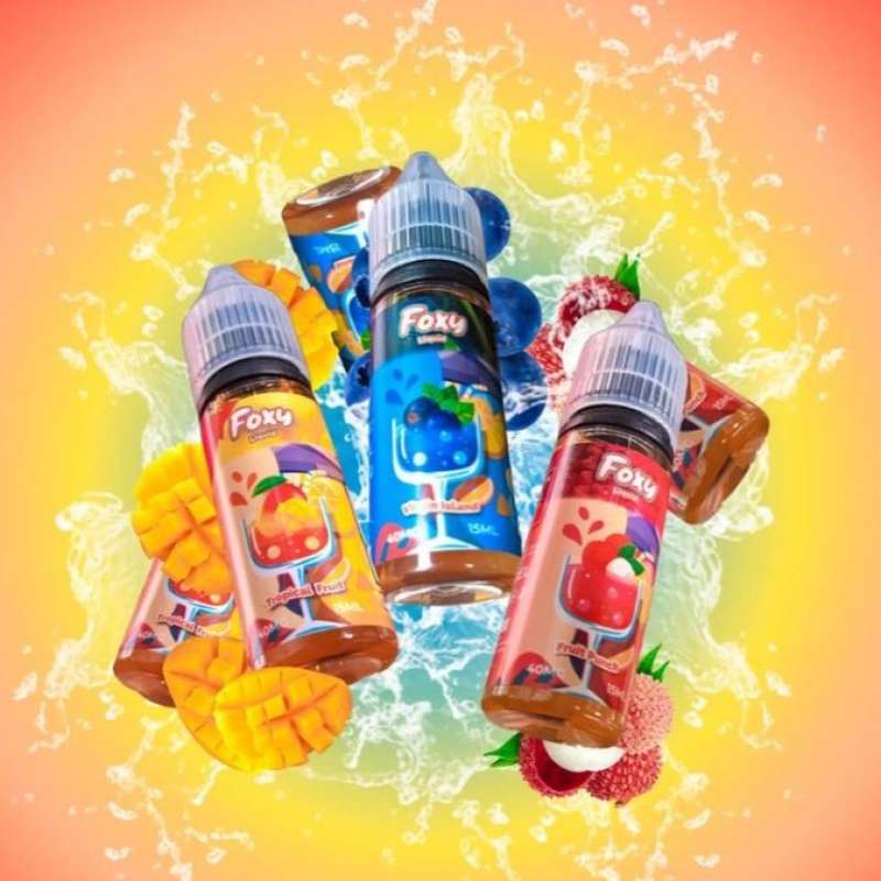 Jual Foxy Liquid Salt Series Saltnic Tropical Fruit Punch Virgin 15Ml ...