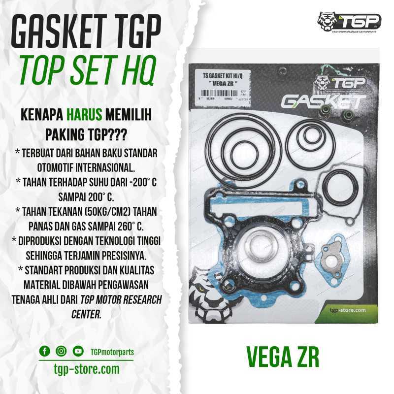 Promo Paking Topset Yamaha Vega ZR Gasket Kit Set Original TGP HQ High Quality Perpak Packing ...