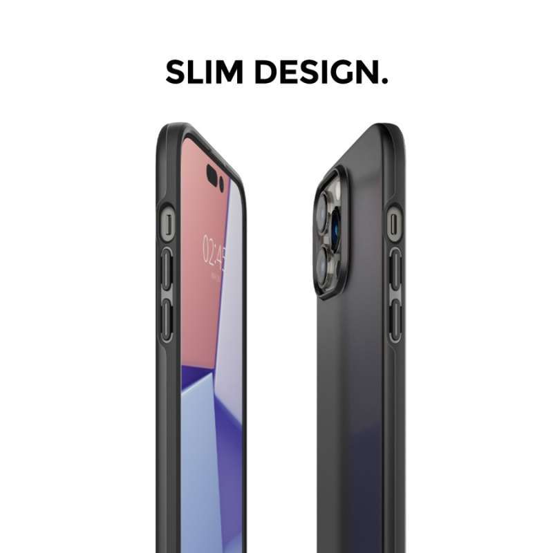 Promo Case iPhone 14 Pro Max Plus Spigen Thin Fit Slim Hybrid Matte ...