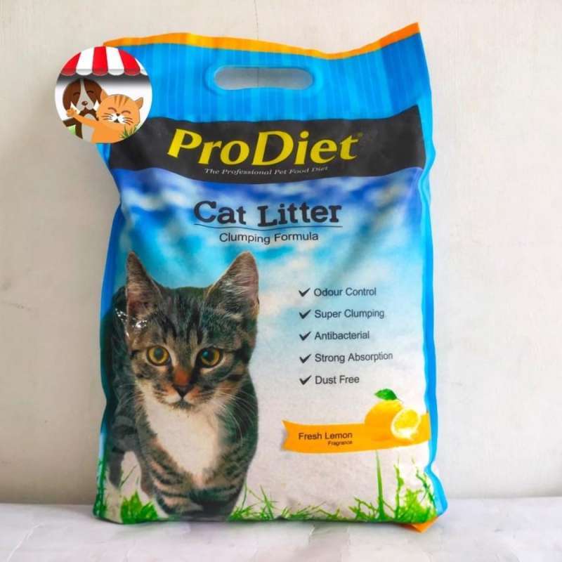 Jual Pasir Kucing Gumpal Prodiet Hygiene Scented Cat Litter 5L Best ...
