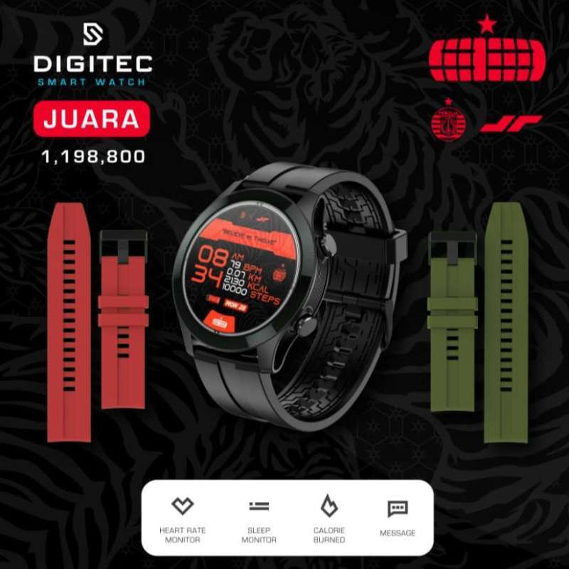 Jual Digitec Smartwatch Persija Juara - Jam Tangan Original Di Seller ...