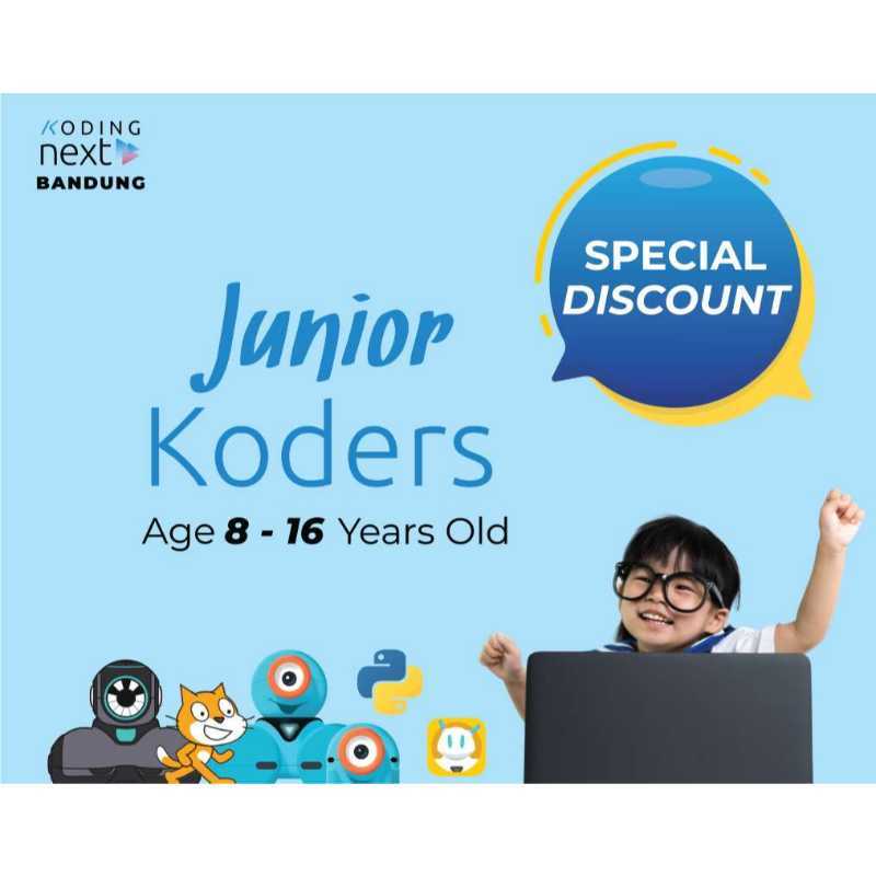 Jual Koding Next Bandung Junior Koders 12-16 Coding Course_ONLINE di ...