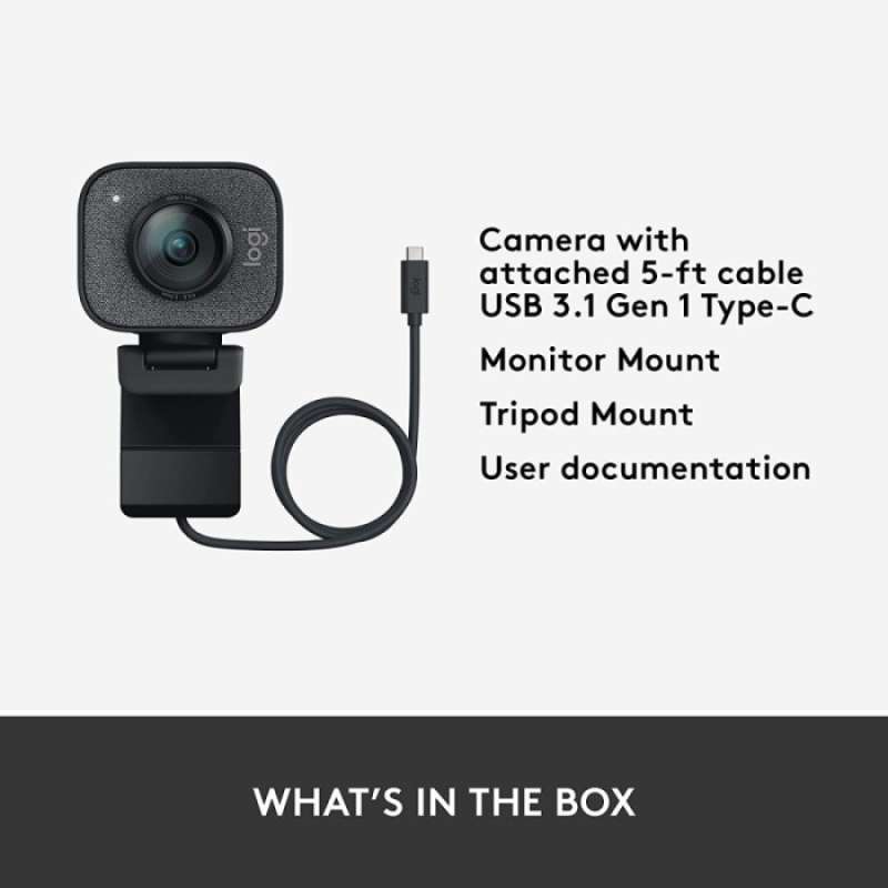 Promo Logitech Streamcam Stream Cam Full Hd Usb-c Webcam Diskon 12% Di ...