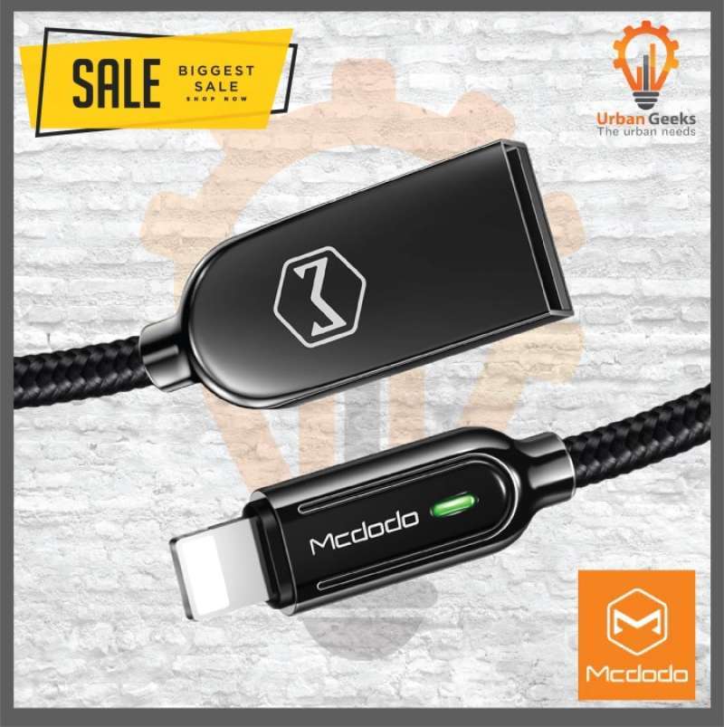 Promo Mcdodo Auto Disconnect Lightning Data Cable iPhone gen 3 Model CA ...