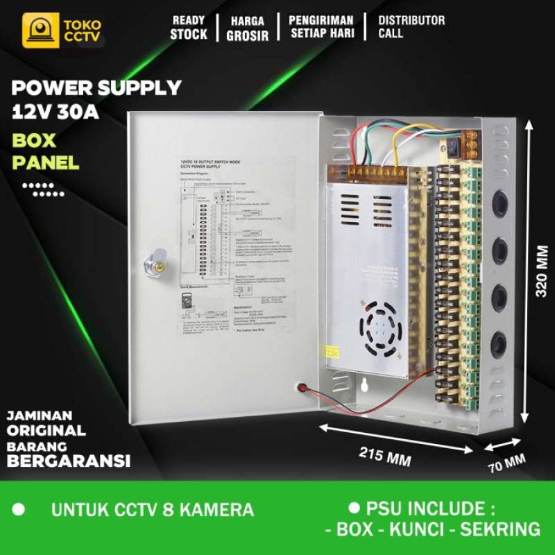 Promo Power Supply 12V/30A Box Diskon 34% di Seller toko alat tukang ...