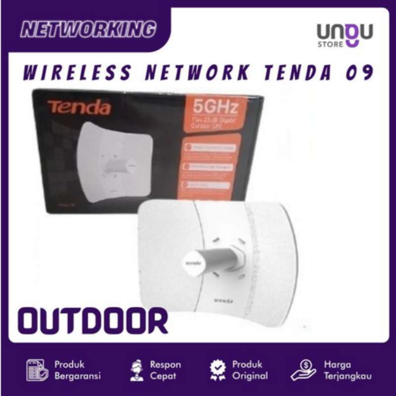 Jual Tenda CPEO9 CPE O9 Wireless 5GHz 23dBi CPE 09 Gigabit Outdoor ...