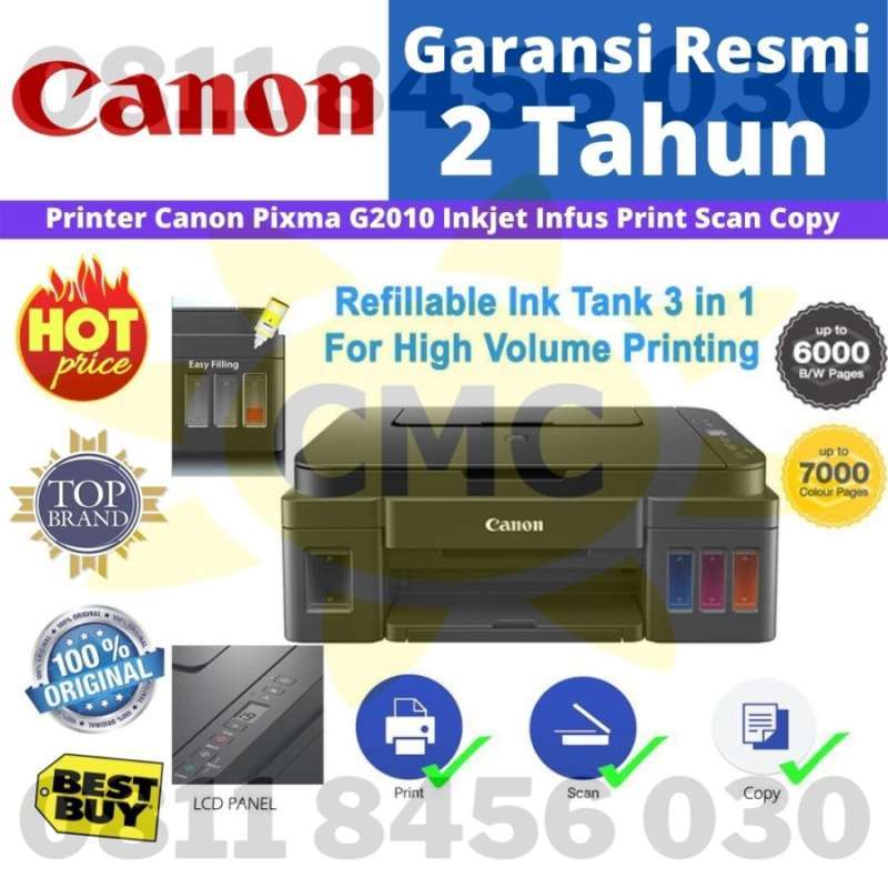 Promo Canon G G Printer Print Scan Copy All In One Resmi Diskon Di Seller Cahaya