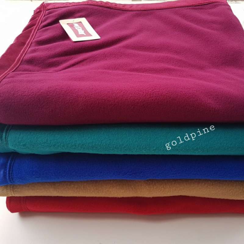 Jual selimut polos hotel dewasa lembut flanel tebal hangat dan nyaman ...