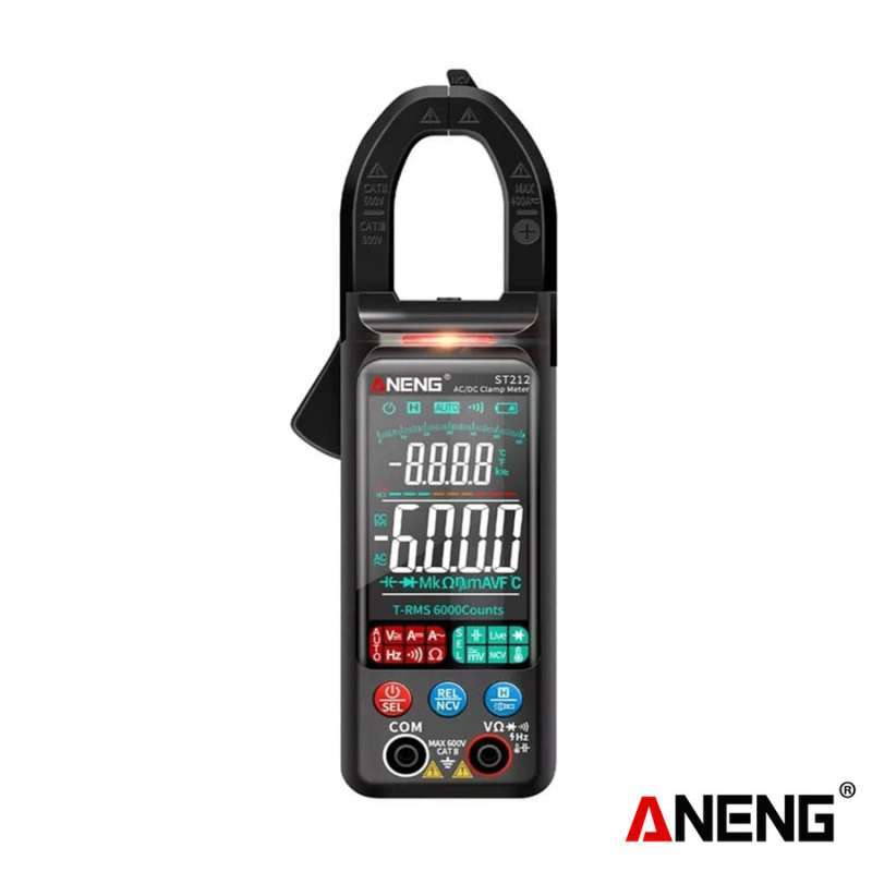 Promo Aneng ST212 Clamp Meter Digital Clamp Multimeter Volt AC DC ...