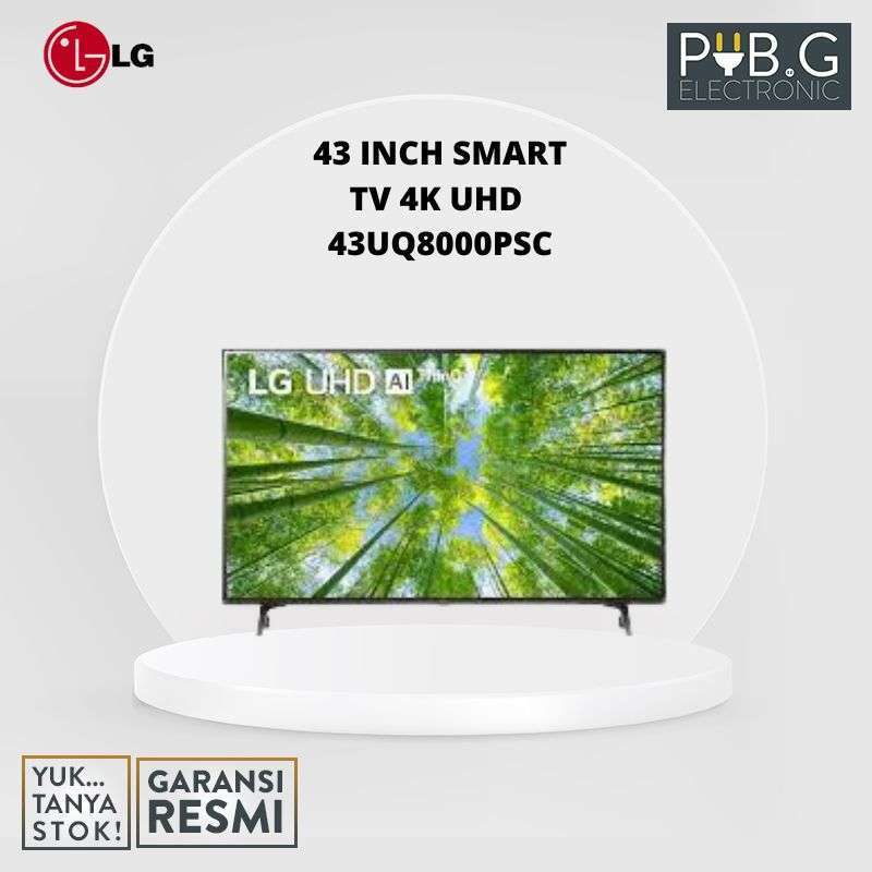 Jual LG TV 43UQ8000PSC 43 INCH SMART TV 4K UHD di Seller PUB.G ...