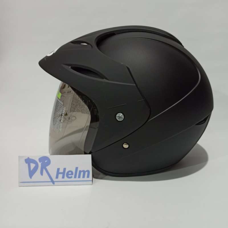Jual HELM HIU BLACK DOF di Seller Pusat Helm Original - Kapuk, Kota ...