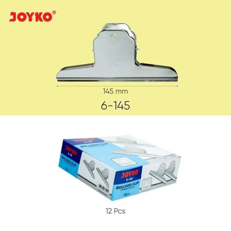 Jual Bulldog Clip Klip Penjepit Kertas Joyko - 6-145 di Seller Azka ...