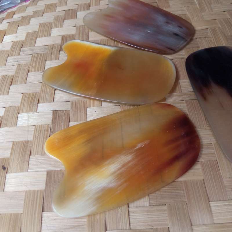 Jual Alat pijat terapi guasa tanduk sapi model lempeng sirip lurus ...