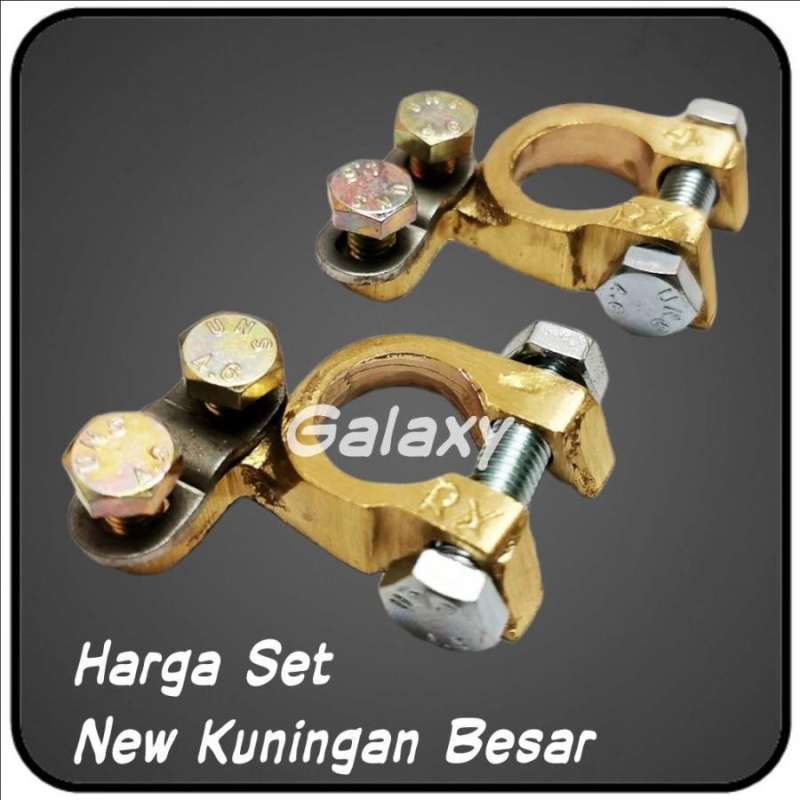 Jual Klem Pool Accu Aki - Kuningan - Kecil - Besar - Harga Set di ...