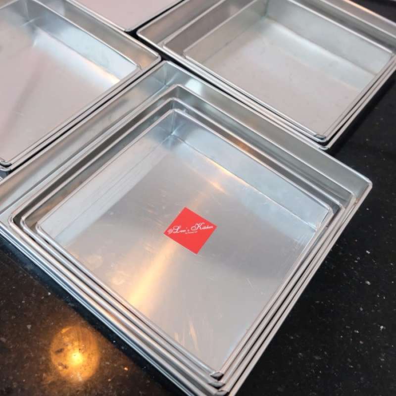 Jual LOYANG PERSEGI 20*20*4 CM TEBAL DAPAT 2PCS di Seller Puspita ...