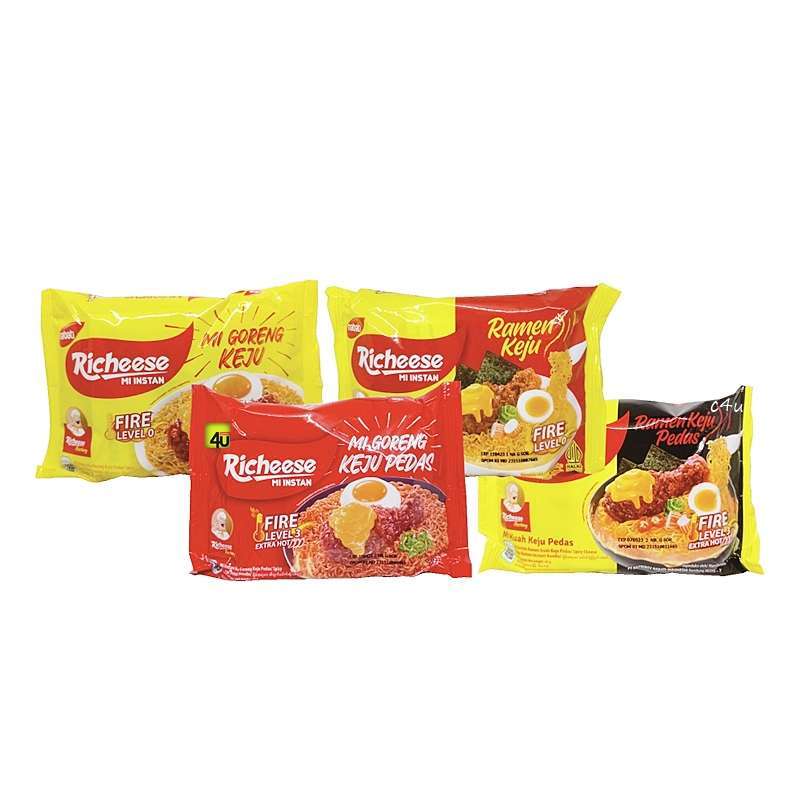 Jual Nabati Richeese - Mie Instan Rasa Keju Pedas - 1 bks di Seller ...